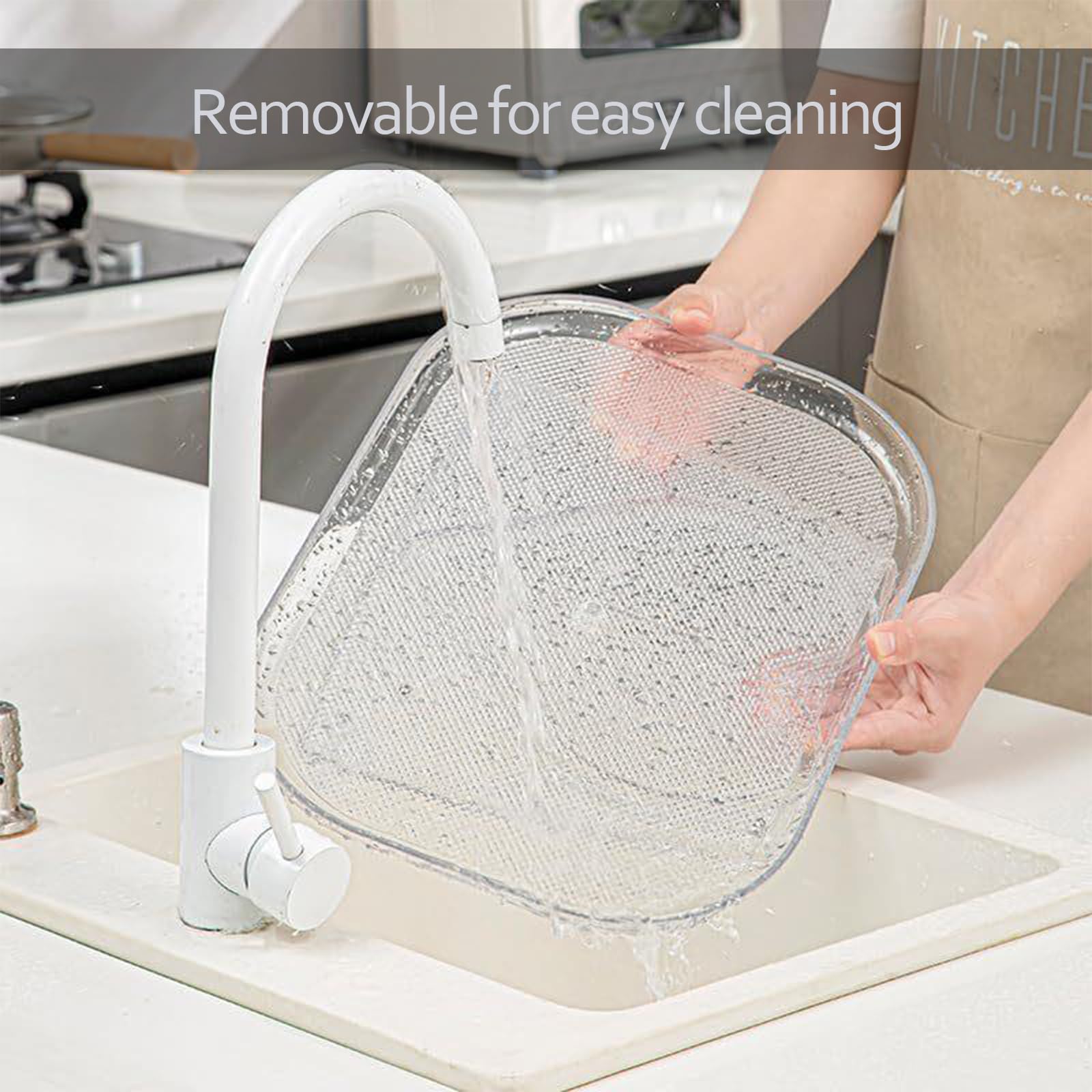 【 Square Lazy Susan Turntable Organizer】 for Refrigerator Square Lazy SusanSquare Storage Tray for Dining Tables, Kitchens, countertops, cabinets, Food Storage cabinets