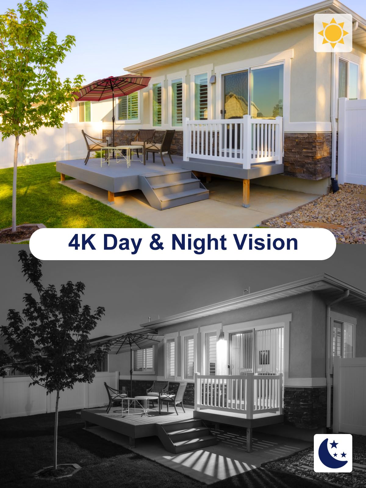 【Audio】Anpviz 16CH 4K 8MP IP PoE Security Camera System 4TB,16CH 4K H.265+ NVR & 16pcs Dome 8MP IP PoE Cameras, 98ft Night Vision,Wide Angle,24/7 Recording,Outdoor Indoor Waterproof IP67 SD Card Slot