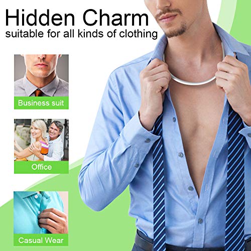 [Upgrade Version] Go 2/ S Necklace, Necklace Accessory for Go 2 Posture Training Device, White. By AweGo.