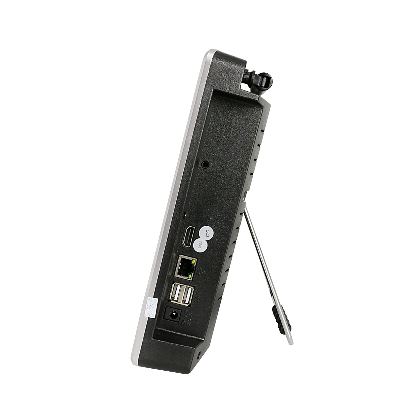 【No HDD/Mouse/Power Adapter】 12Inch LCD Wireless WiFi NVR 8 Channels, Motion Detection Zones, Built-in Speaker, 24/7 Recording, Work with Hiseeu Wireless Cameras Powered with 12V2A or 12V3A Output