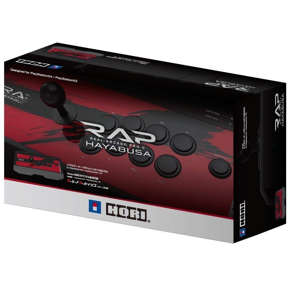 【PS4/PS3/PC対応】リアルアーケードPro.V HAYABUSA ヘッドセット端子付き for PS4 PS3 PC