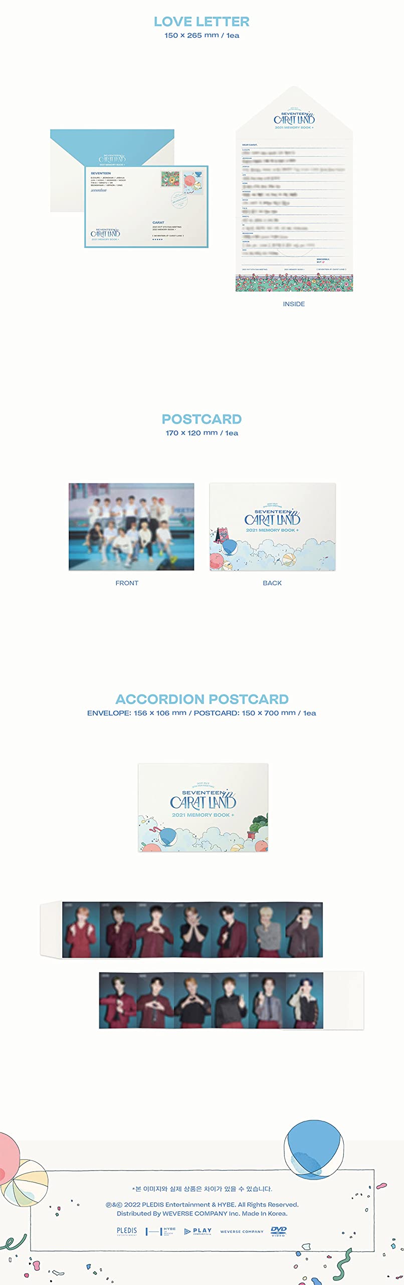 [PreOrder APR 15] Seventeen - [Seventeen in Carat Land] Memory Book + DVD