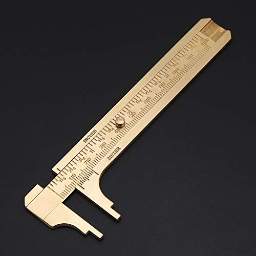 【𝐇𝐚𝐩𝐩𝒚 𝐍𝐞𝒘 𝐘𝐞𝐚𝐫 𝐆𝐢𝐟𝐭】Measuring Tool Vernier Caliper, Digital Caliper, Dial Calipers Calipers, Caliper Tool for Outside for Inside(Double scale 100mm)