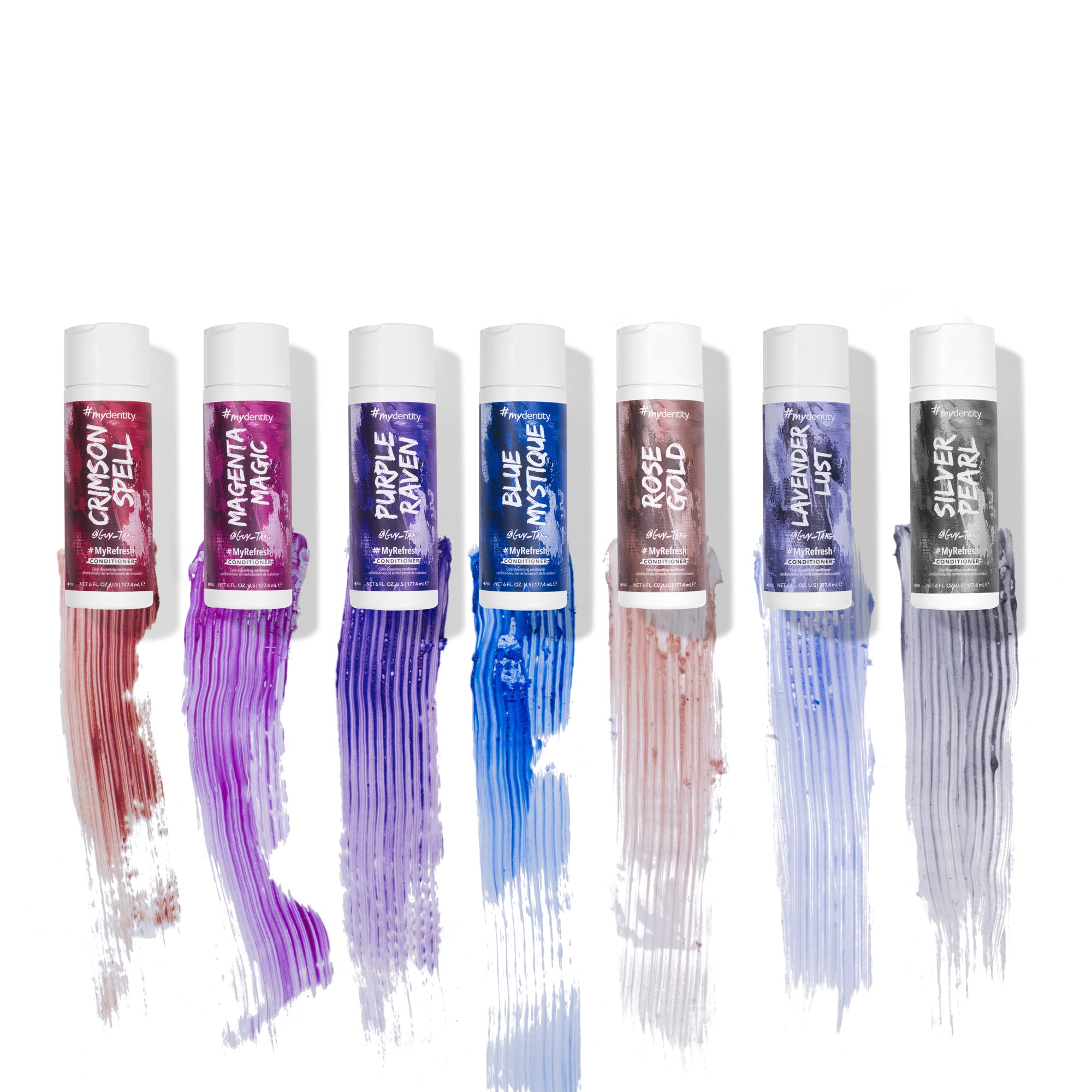 #mydentity MyRefresh Color Depositing Conditioner, Lavender Lust, 6 oz | Temporary Hair Dye | Color Lasts up to 25 washes