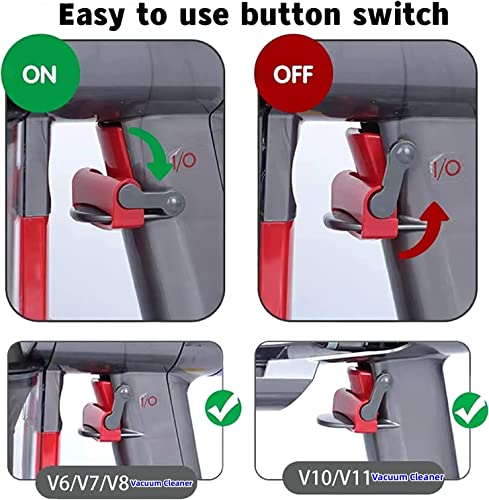 【Upgraded】 2-in-1 V7/8 Adapter for Ryobi 18V Lithium Battery Convert to for Dyson V7/8 Handheld Vacuum Cleaner Battery Compatible with V7/8 Animal V7/8 Absolute V7/8 Motorhead Pro V7/8