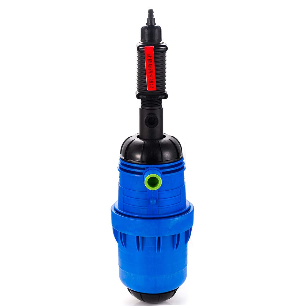 0.2% -2% Water Powered Flow Dosing Pump Hydraulic Chemical Fertilizer Injector Proportioning Dispenser Liquid Diluent Doser Proportioner for Drip Irrigation Mixer Hose Livestock Farm (0.2%:2% 4℃-30℃)