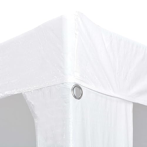 [Waterproof] Outdoor Event Tent - Spacious Large Canopy Tent for Wedding Parties and Events - Durable and Weather-Resistant Event Gazebo-White()
