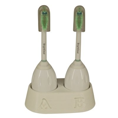 **Customizable** Toothbrush Head Holder Compatible with Philips Sonicare Advance Model e-Series (2 Slots)