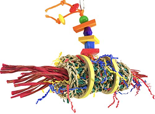 00687 Firecracker Jr. Bird Toy Parrot cage Toys Cages Foraging Cockatiel Conure