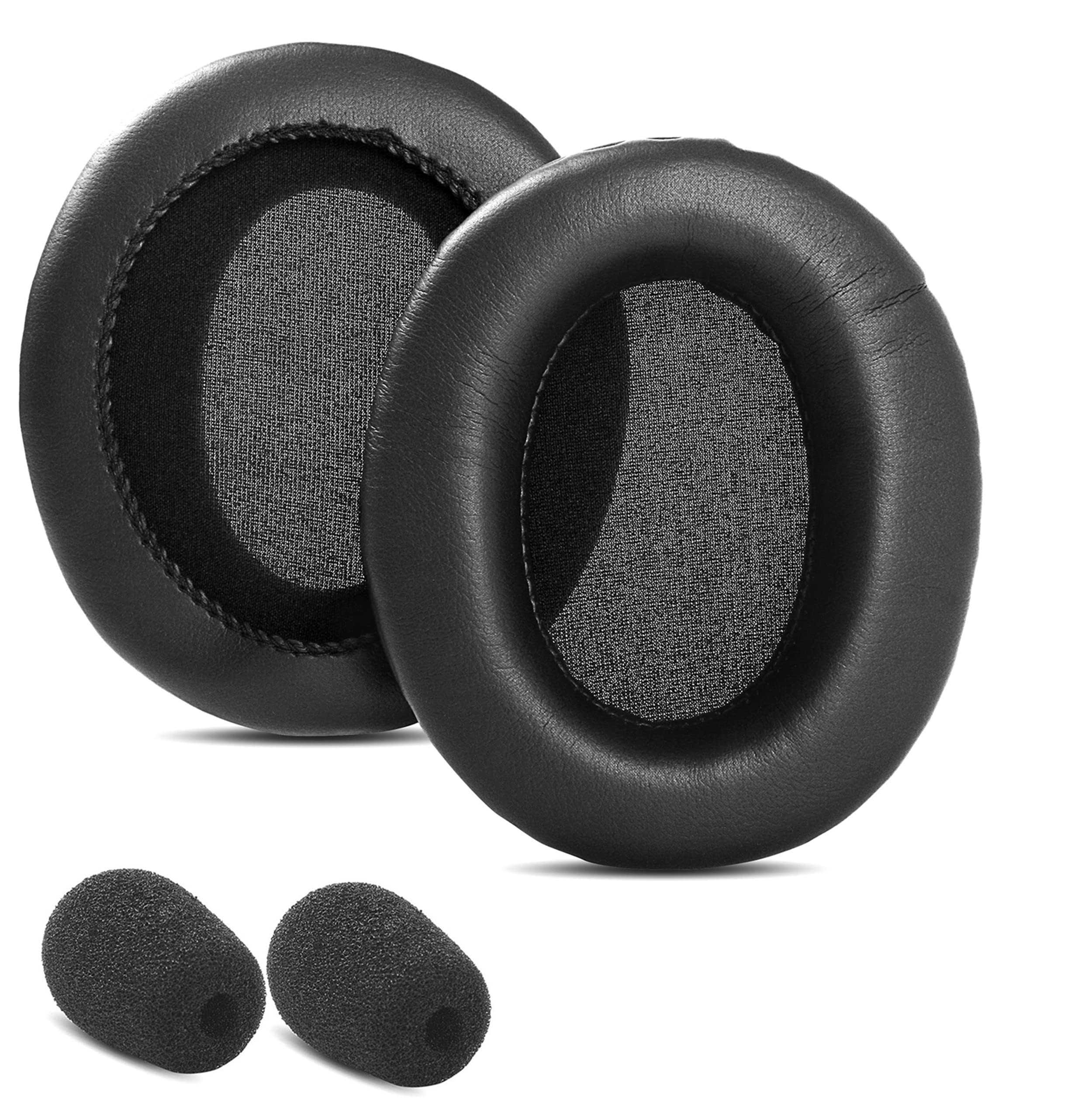 1 Pair Replacement Ear Pads Earpad Cushions Foam Pillow Cover Compatible with Microsoft Lifechat LX-3000 LX 3000 Headset Headphone