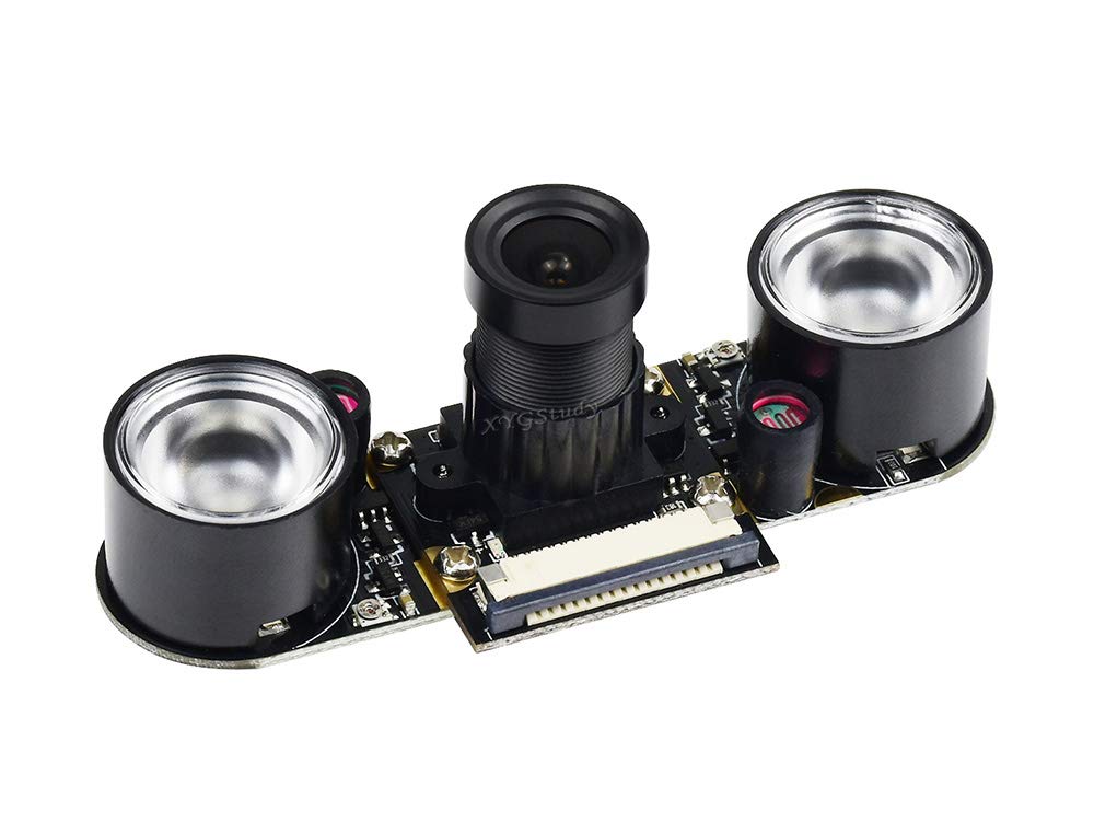 [RPi Camera (F)] Raspberry-pi Camera Module OV5647 sensor HD video Webcam 5MP 1080p Supports Night Vision for Raspberry Pi model B B+ A+ Pi 3 2 1 Development board module kit @XYGStudy