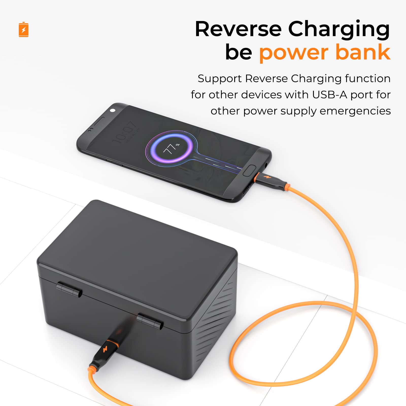 【2022 Upgraded】PS-R30 Pro Wireless Charging Case Compatible for Rode Microphones Wireless GO 2 & Rode Microphones Wireless GO, Build-in 3400mAh Battery with Storage Space