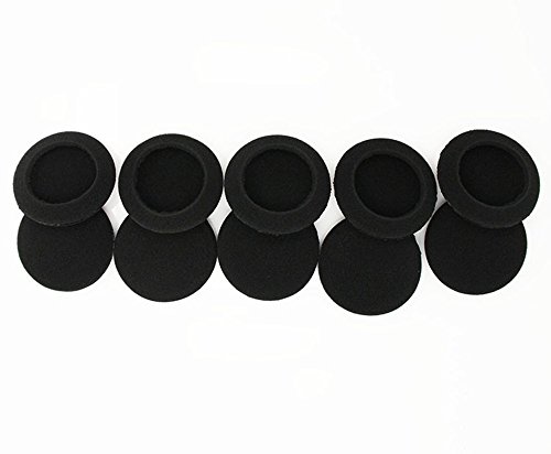 10 Pcs Replacement Sponge Cushions Ear Pads Cover Earpads Cups Pillow Compatible with Sony DR-G240 MDR-G52 Headset Headphones