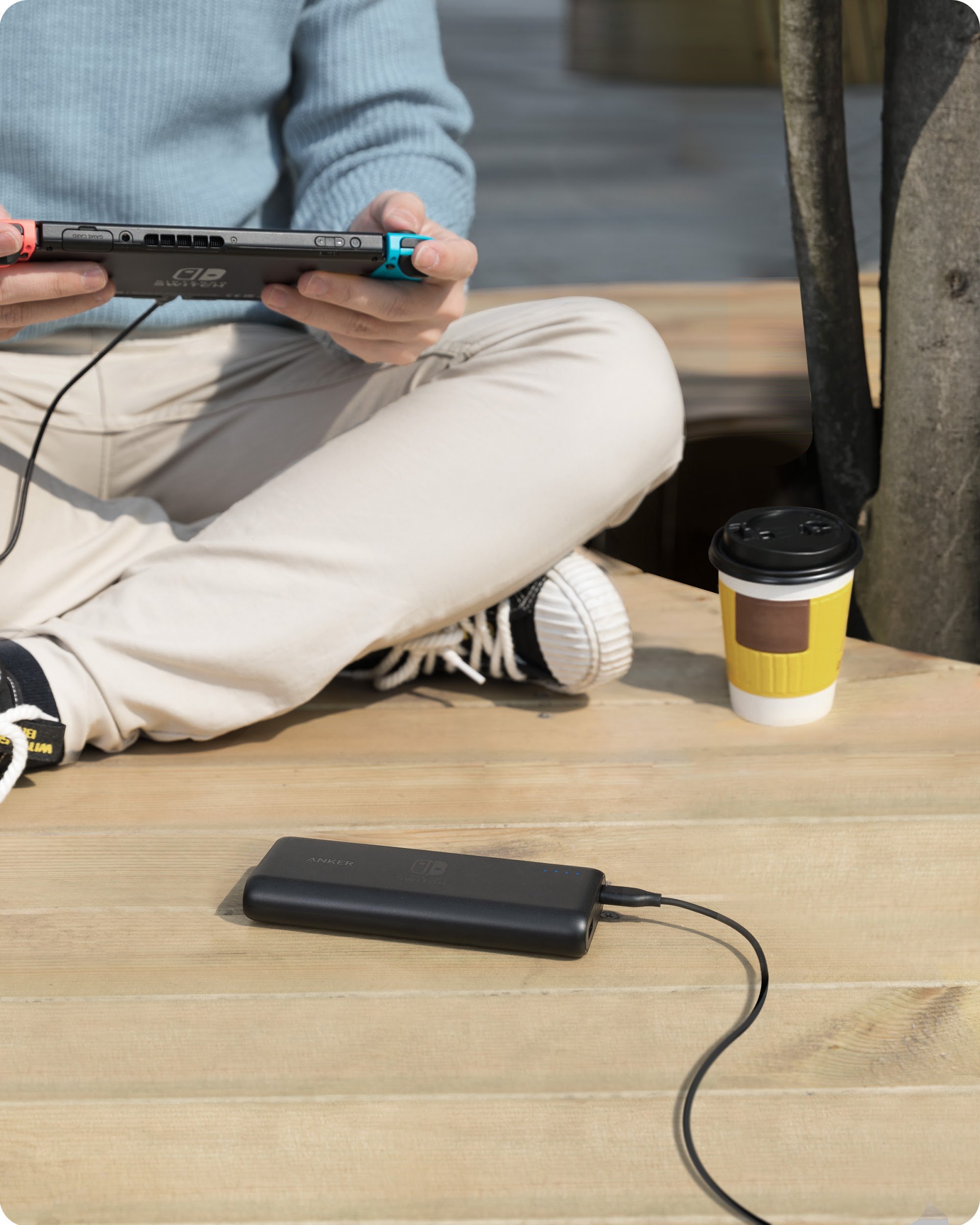 [Power Delivery] Anker PowerCore 20100 Nintendo Switch Edition, The Official 20100mAh Portable Charger for Nintendo Switch, for use with iPhone X/8, MacBook Pro, and More