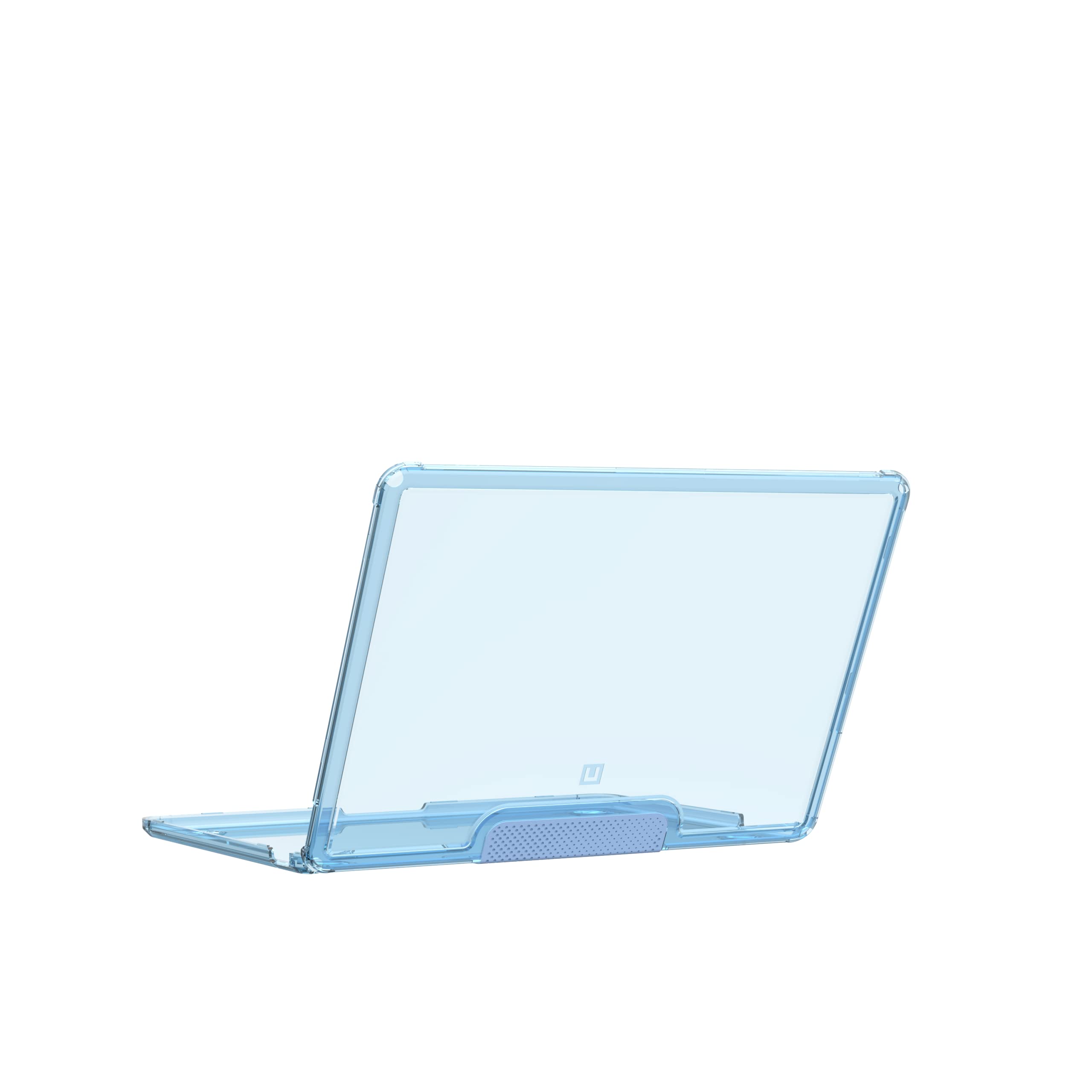 [U] by UAG Designed for MacBook Air 13" Case 2024 M3 (A3113), 2022 M2 (A2681) Lucent Black, Translucent Durable Lightweight Impact Resistant Laptop Protective Cover by URBAN ARMOR GEAR
