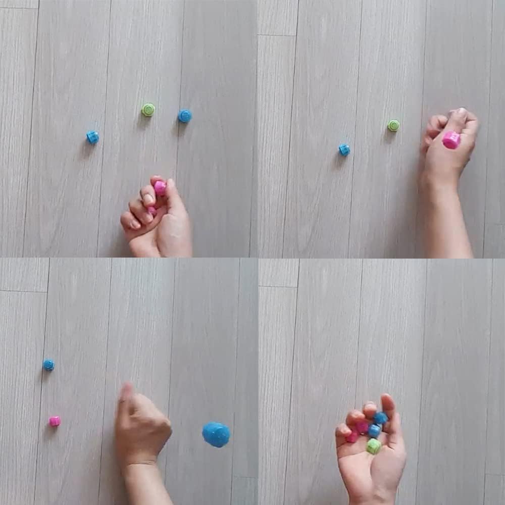 [Random] Korean Traditional Play Game Gonggi Jack Stone Pebbles Set (2 Sets)