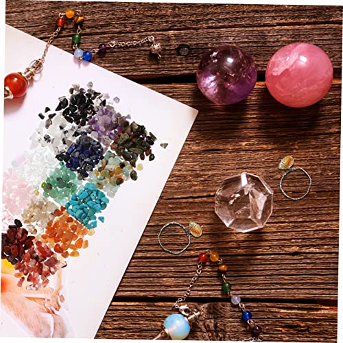 1 Box Natural Gravel Bracelets Kit Beads Round Beads Gemstone Beads Irregular Beads Natural Stone Stone Accessories Bracelets Beads
