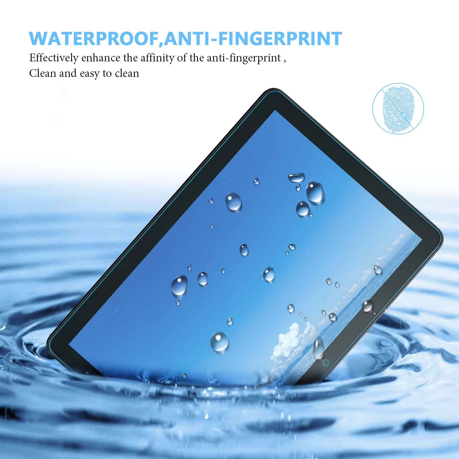 【2 pack】Anti Blue Light & Anti Glare(Matte) Screen Protector for Fire HD 10 / Fire HD 10 Plus (11th Generation, 2021 Release) 10.1" Tablet