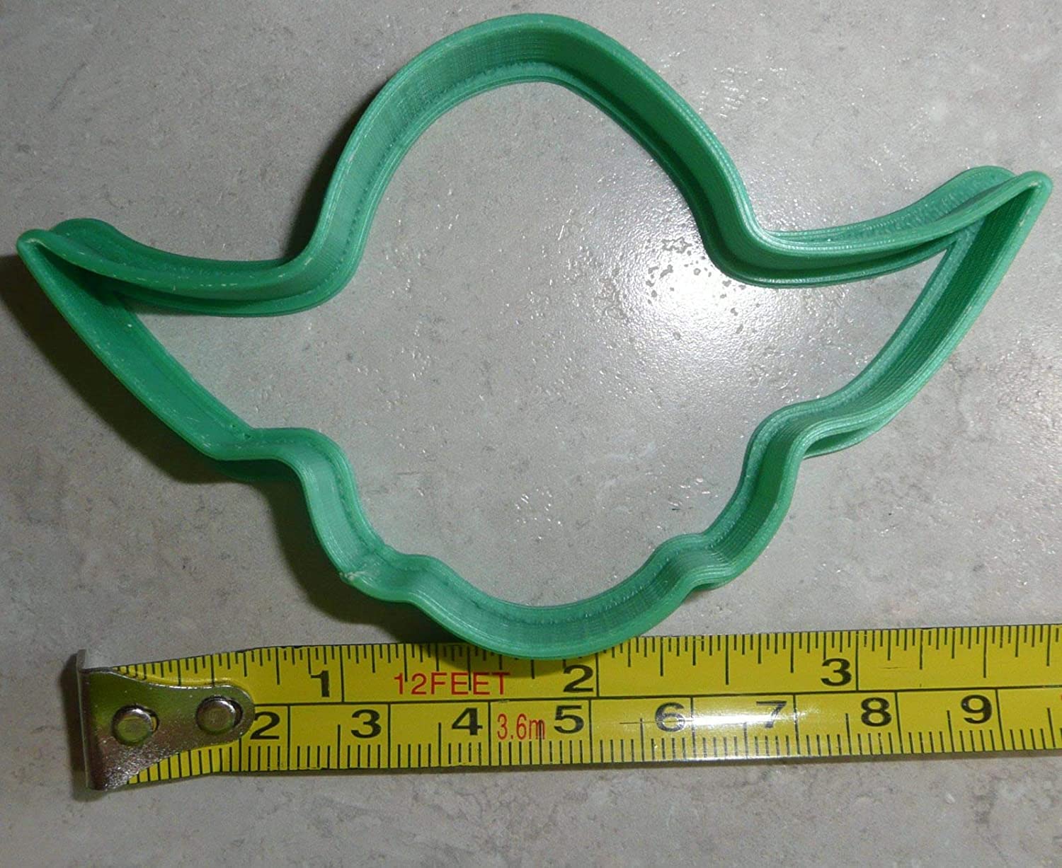 *Smallwoods TS* YO-DA OUTLINE HEAD FACE JEDI MASTER STAR WAR MOVIE CHARACTER LIGHTSABER SPECIAL OCCASION COOKIE CUTTER BAKING TOOL USA MADE