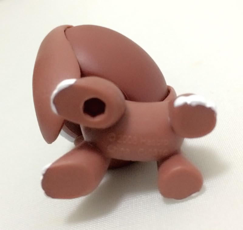 #849 Pet Shop Red Brown Beagle Dog/Chien Animal Green Eyes LPS Toys
