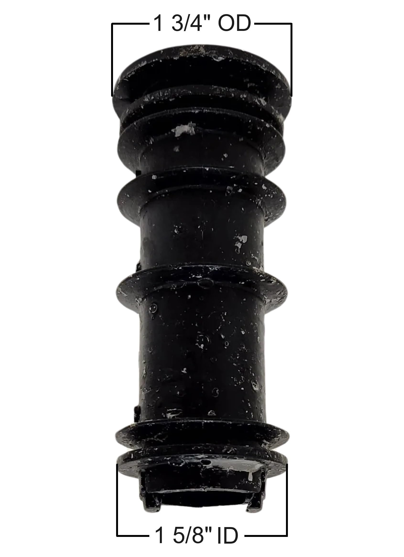 #134B - Douglas (Small) Replacement Plastic Insert Seat Post Bushing OEM 1 3/4" OD × 1 5/8" ID for Caster Kitchen Dining Chairs. (Fast Priority Mail).
