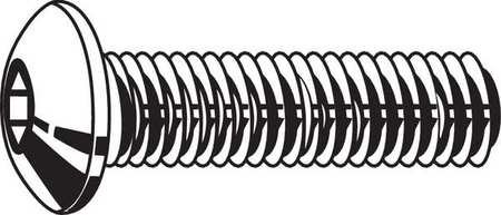 #10-32 x 7/16" 18-8 Stainless Steel Button Socket Head Cap Screw, 100 pk.