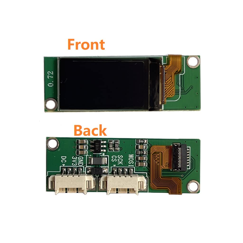 0.78 Inch OLED LCD Display Module Fsuoech 128x80 SPI Serial Port Driver SH1107 Software Ping-Pong Operation Scrolling Display for arduino microPython NodeMCU ESP8266 STM
