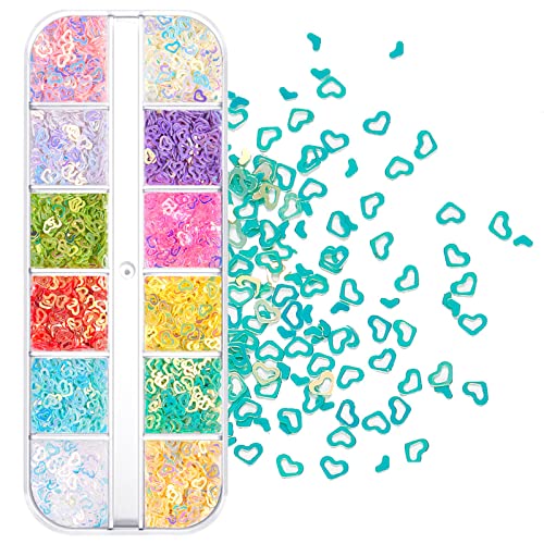 ✪ Glitter Sequins Party Decoration Resin Jewelry Making Supplies DIY Slime Crafts