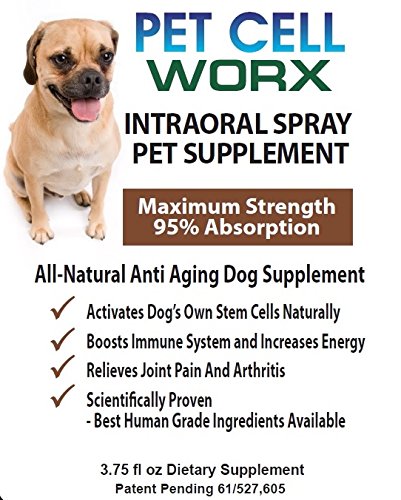 #1 Liquid Nutrition for Dogs - New - Spray Application Pure Glucosamine, Colostrum and Resveratrol β 95% Absorption