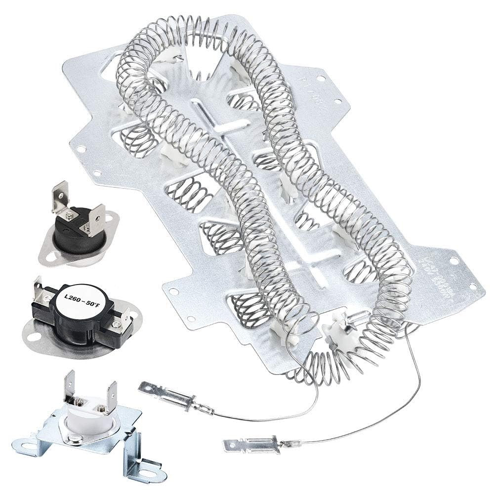 【2024 Upgraded】DC47-00019A Dryer Heating Element for Samsung dryer DV42H5000EW/A3 DV45H7000EW/A2 DV48H7400EW/A2 DV40J3000EW/A2 DVE50M7450W/A3 DV42H5200EW/A3
