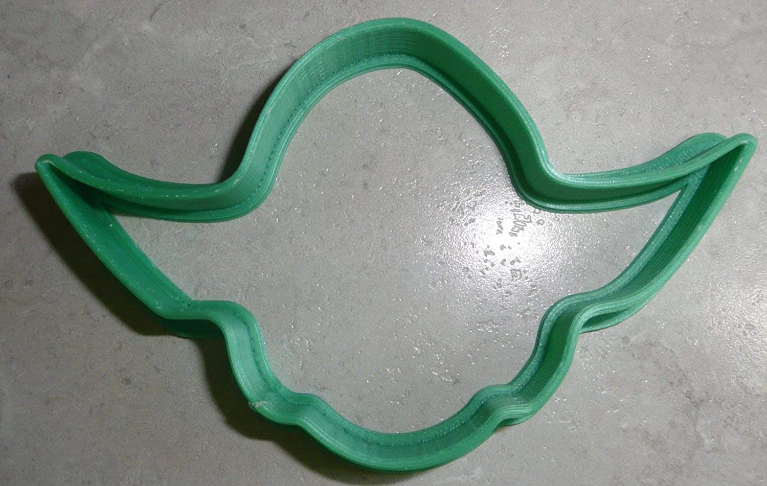 *Smallwoods TS* YO-DA OUTLINE HEAD FACE JEDI MASTER STAR WAR MOVIE CHARACTER LIGHTSABER SPECIAL OCCASION COOKIE CUTTER BAKING TOOL USA MADE