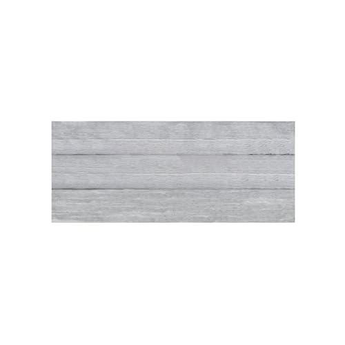 Flash Furniture Daly Wall Mounted Storage Rack - Whitewashed Solid Pine Wood - 24 Inch - Upper Shelf and 5 Hooks - For Entryway, Kitchen, Bathroom