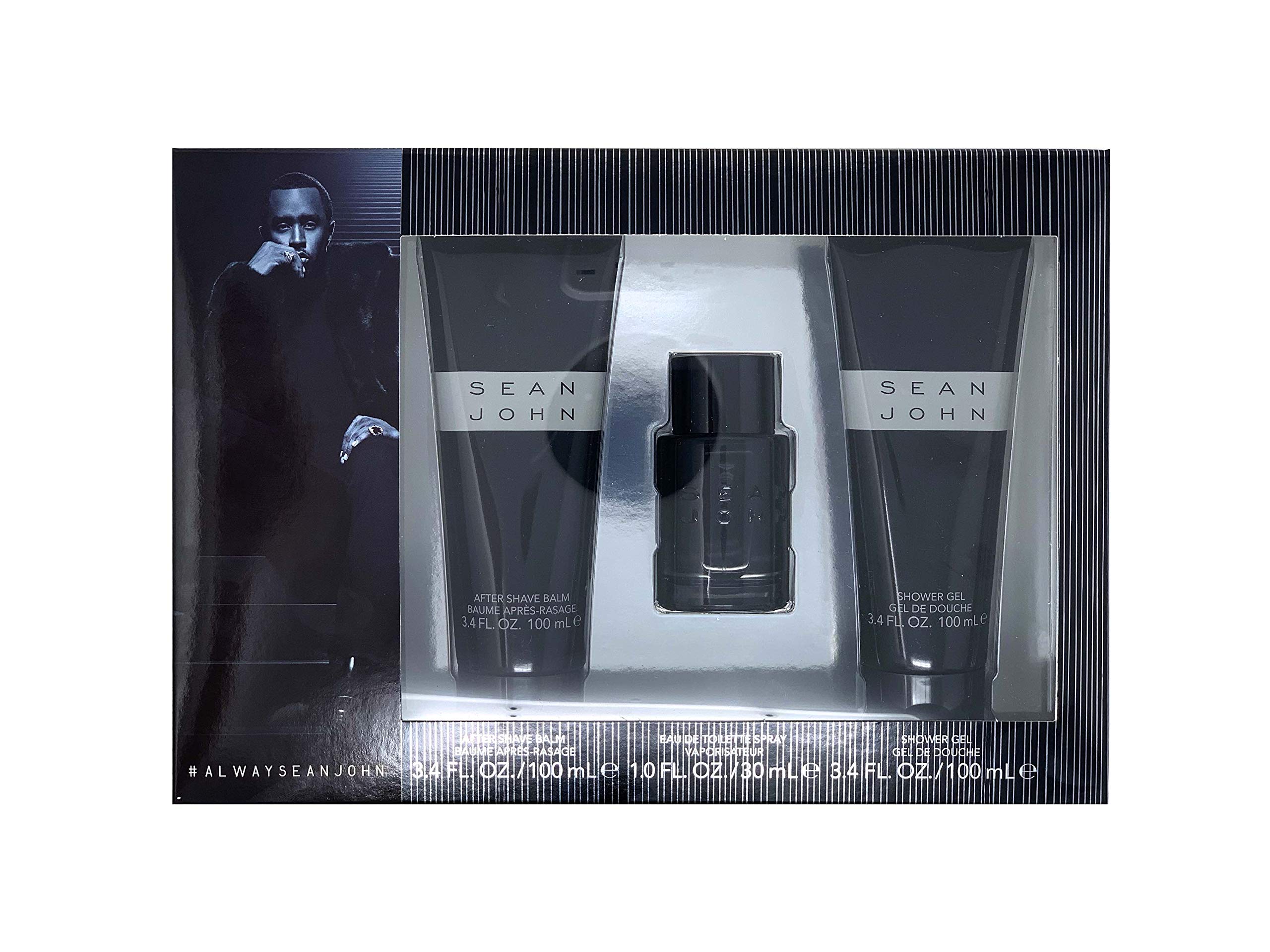 #Always Sean John Gift Set 1 oz EDT Spray, 3.4 oz After Shave & Shower Gel