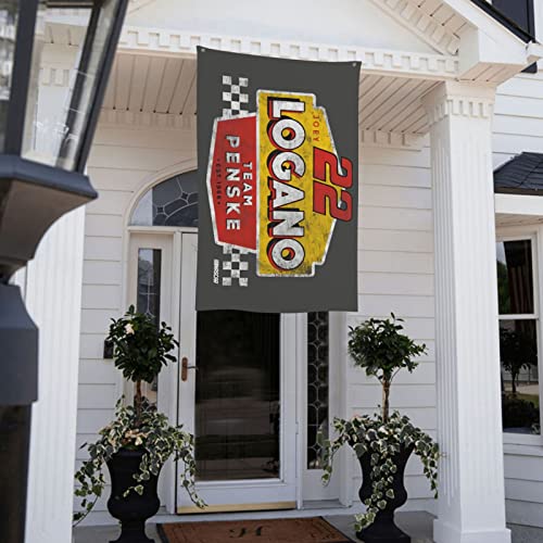 #22 Joey Logano Flag 3x5 Ft Polyester Fabric with 2 Brass Grommets Banners for Outdoor Indoor Decoration