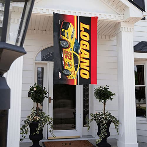#22 Joey Logano Flag 3x5 Ft Polyester Fabric with 2 Brass Grommets Banners for Outdoor Indoor Decoration
