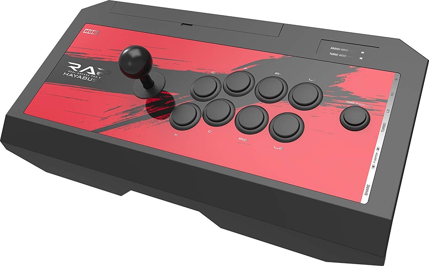 【PS4/PS3/PC対応】リアルアーケードPro.V HAYABUSA ヘッドセット端子付き for PS4 PS3 PC