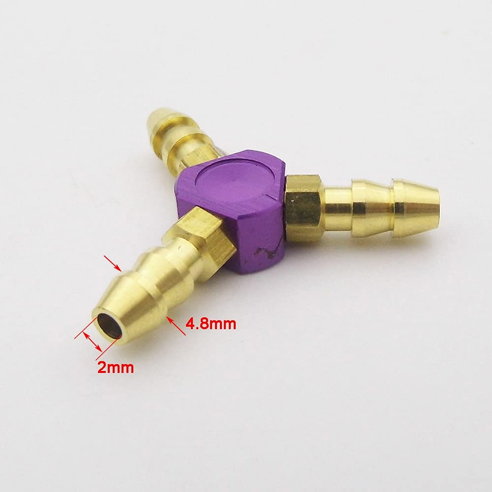 【Remote Control Toy Parts】 1x ESC Motor Water Cooling Water Nipple Fuel Nozzle 3-Ways Splitter Diverter for RC Boat -Environmentally Friendly Materials