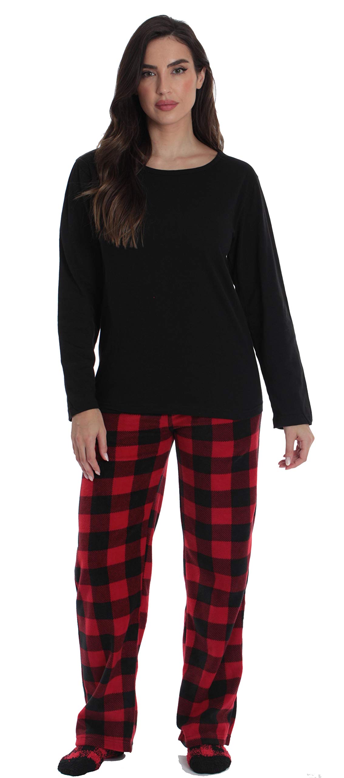 #followme Family Pajamas Microfleece Kids Pajama Set 45579-10195-10-12
