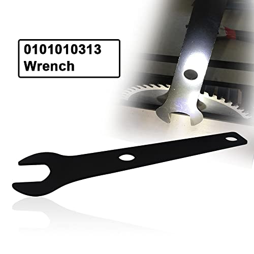 0101010313 Replacement Wrench for Ryobi 10" Table Saw RTS10, BTS10, BTS10S, BTS12S, RTS10, RTS21, Replacement part number is 101010313 (1)