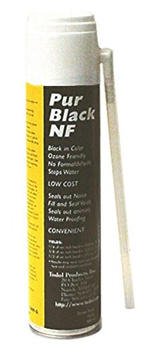 1 Can of Black Foam with Dispenser