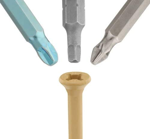 #9 x 3" Deck Screws, Tan, ACQ Compatible, Combo Drive - Square and Phillips (Quantity: 5 pounds) Can be Used with Pressure Treated Lumber
