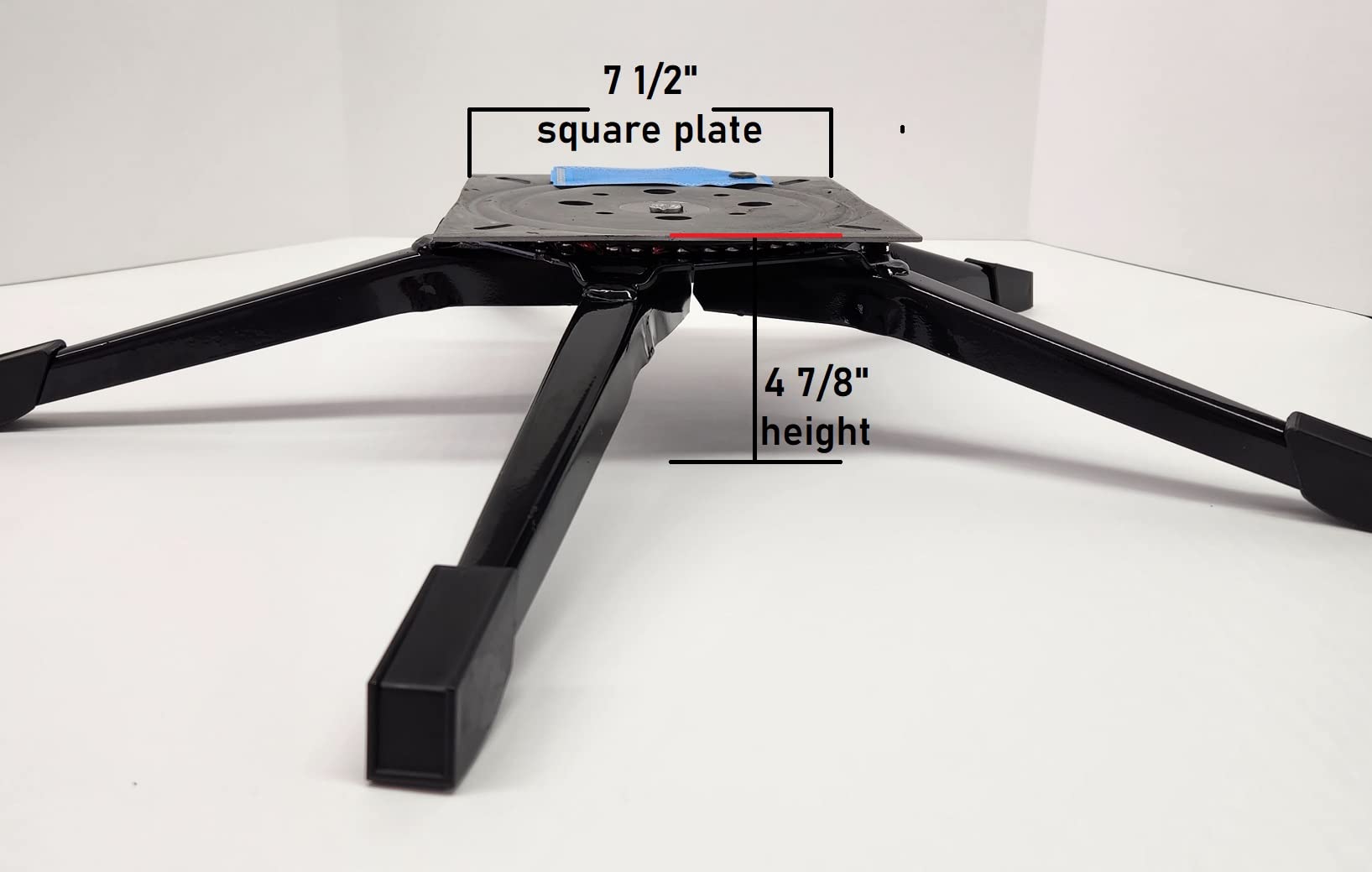 #5SLB - (5 inches Height) 5 Leg Swivel Only Chair and Furniture Base. Replacement or converting. (Fast Priority Mail). Factory Warranty Included.
