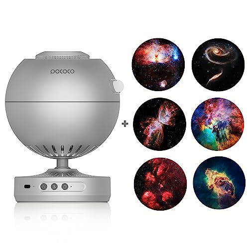 【Limited Time Offer: 16% Off 】POCOCO Galaxy Projector + Realistic Constellation-2 - Discs (6 Pieces)