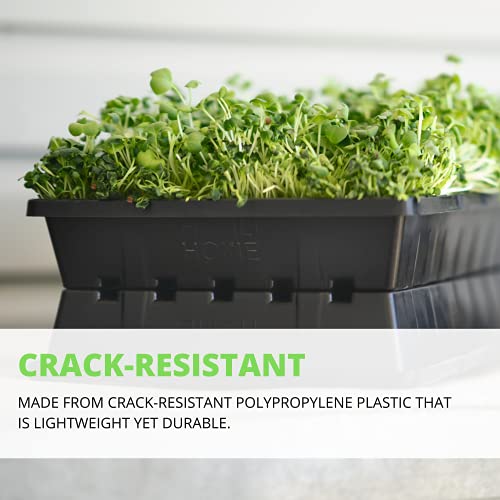1020 Seed Starting Trays, Plant Tray, Microgreens Growing Trays, Plastic Seed Trays, Reusable Seedling Tray, 5-Pack Growing Trays, Germination Tray, Planting Tray, Plant Tray For Seedlings