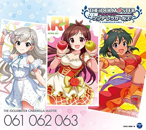 【特典付】 THE IDOLM@STER CINDERELLA MASTER 061-063 辻野あかり・久川颯・ナターリア CD 特典ジャケ柄ステッカー3種