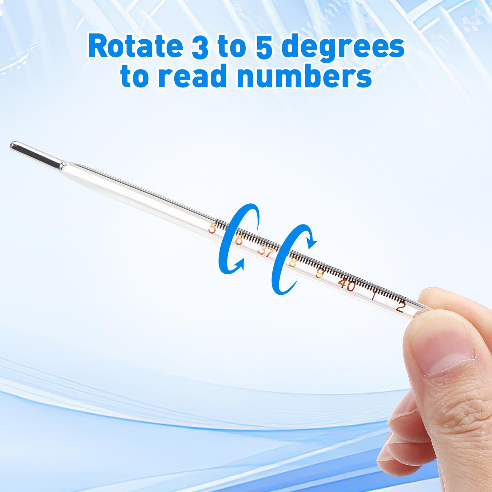 β Glass Oral Temperature Measurement Classic Digital Temperature Measurement Accurate Temperature Measurements for Families