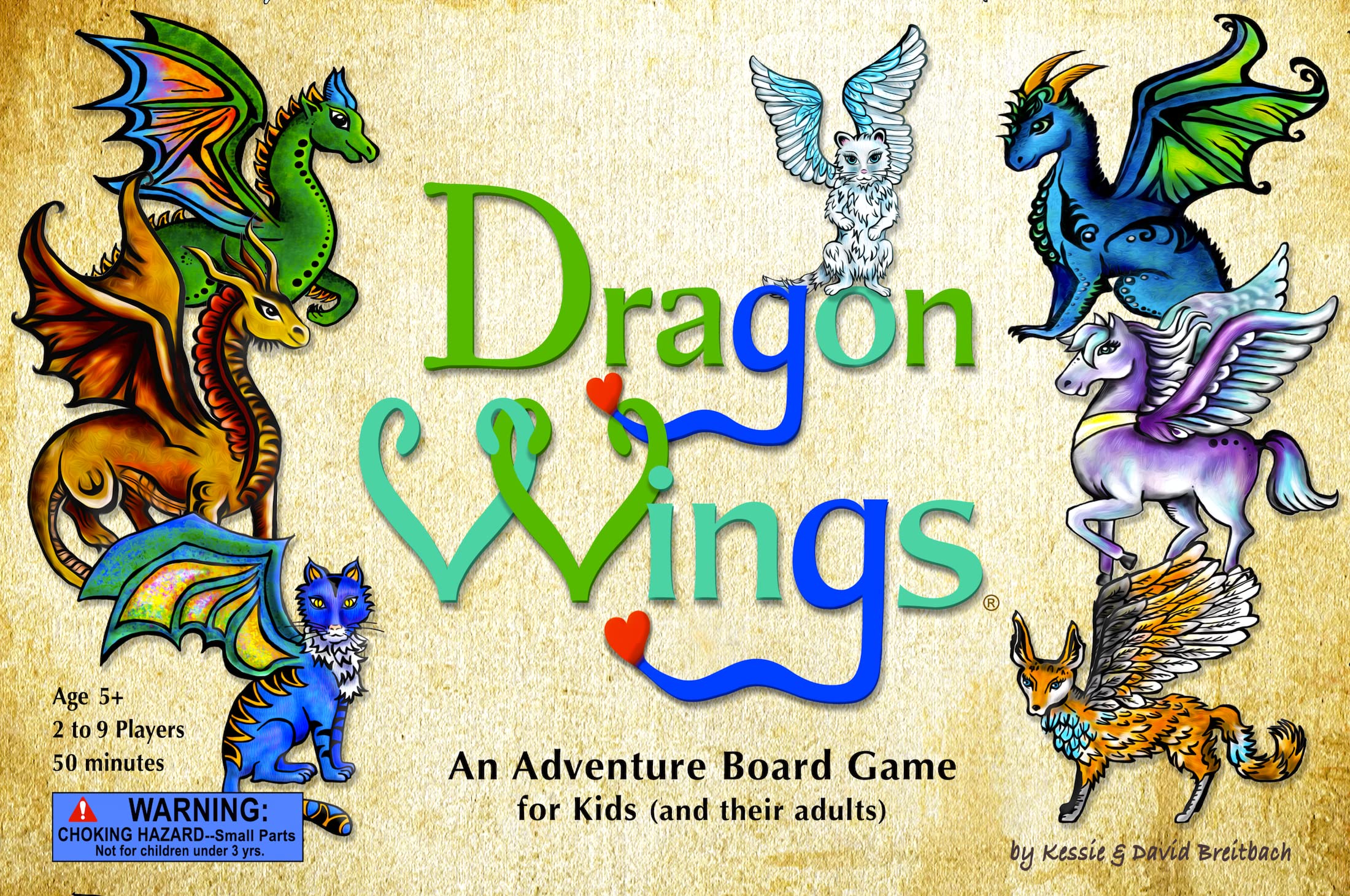 ~ Dragon Wings ~ an Adventure Board Game for Kids (and Their Adults)