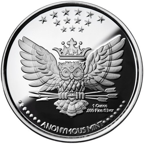 1 oz Proof-Like Medusa Silver Round (New w/CoA)