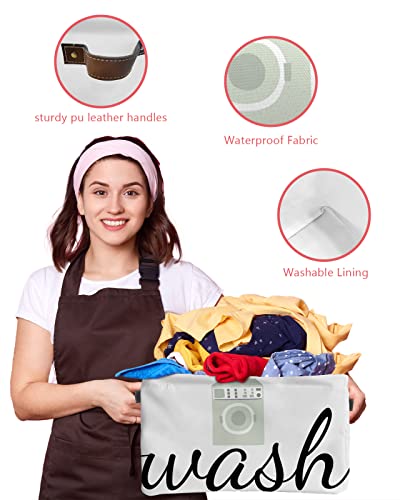 1 Pack Large Storage Baskets Bins Laundry Room Collapsible Storage Box Laundry Organizer for Closet Shelf Nursery Kids Bedroom Washing Clothes Washing Machine