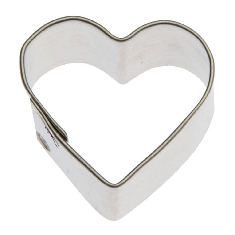 1 Dozen/12 Count Mini Heart 1 Inch Cookie Cutters from The Cookie Cutter Shop β Tin Plated Steel Cookie Cutters